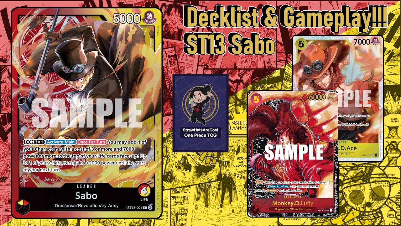 OP06/EB01 - Red/Yellow Sabo - A Fun and Surprisingly Powerful New ...