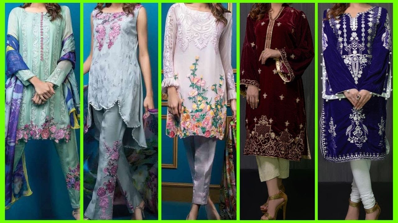 New Lawn And Velvet Dresses Design 2020 | New Women Dress Design ...