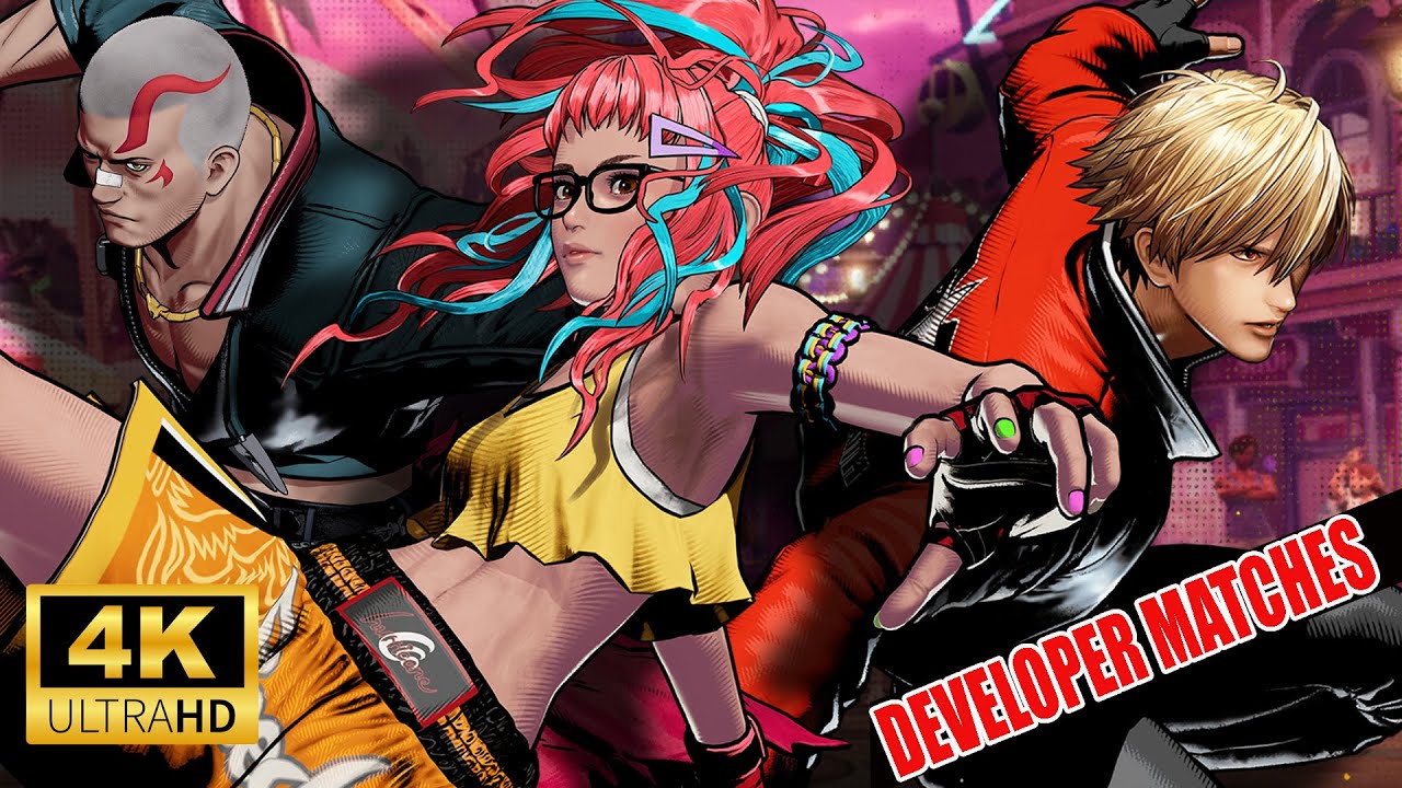 Preecha and Vox Shine In These 4K FATAL FURY COTW Dev Matches - YouTube