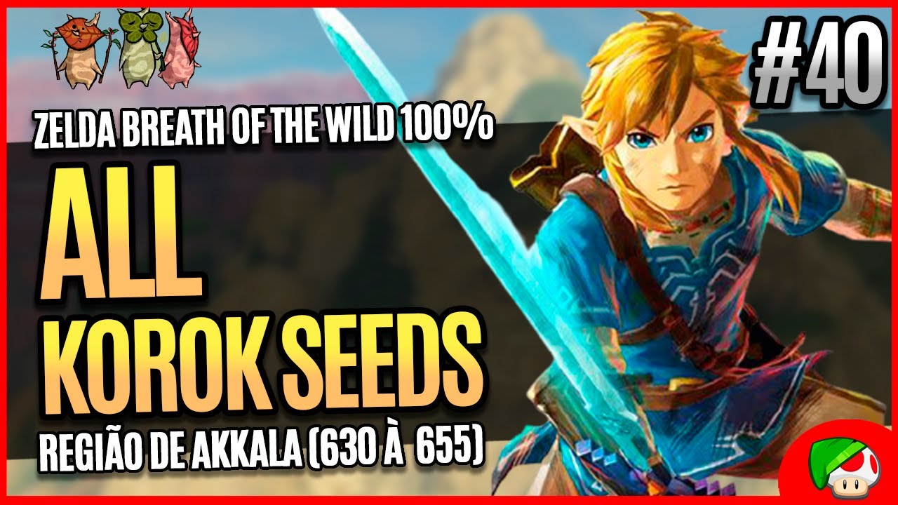 Zelda Breath of the Wild 100% DETONADO | All Koroks Seeds: Deep Akkala ...