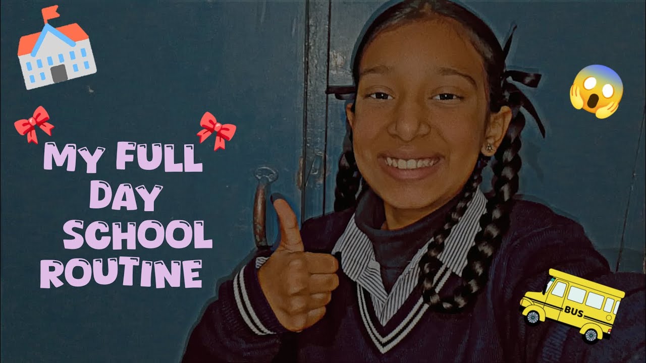 MY FULL DAY SCHOOL ROUTINE |👍📚What I actually do after school | - YouTube