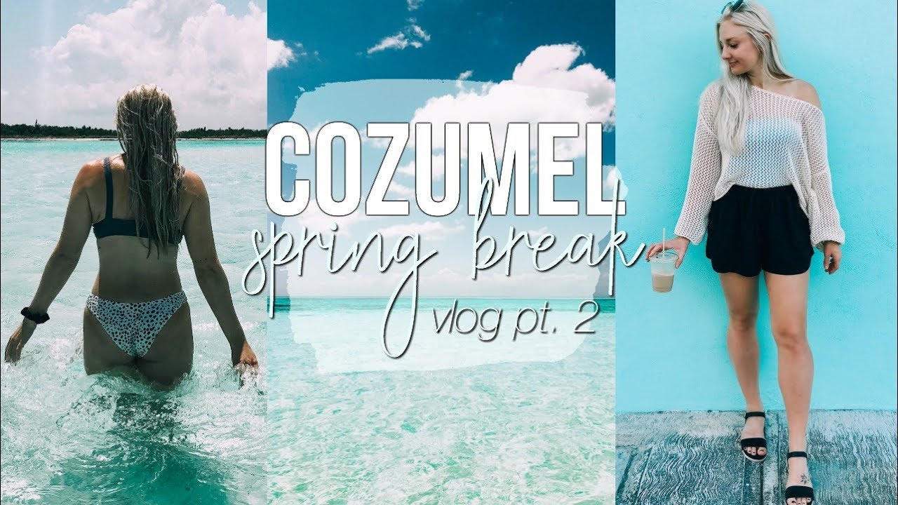 spring break in Cozumel vlog pt. 2: snorkeling at El Cielo, starfish ...