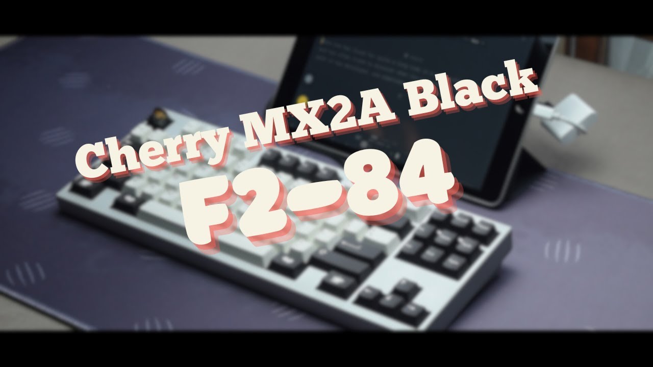 Geon F2-84 with Cherry MX2A Black - YouTube