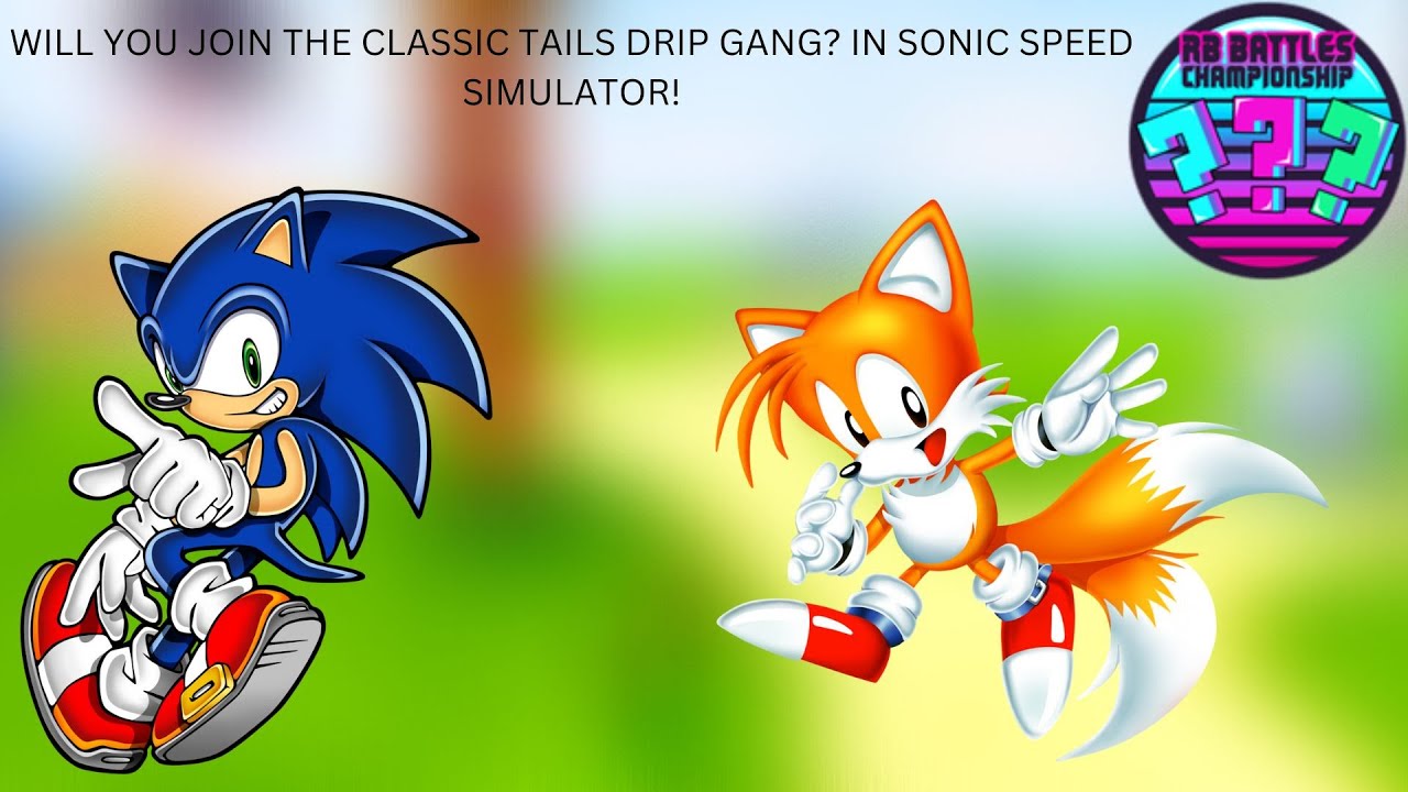 WILL YOU JOIN THE CLASSIC TAILS CLAN IN SONIC SPEED SIMULATOR - ROBLOX ...