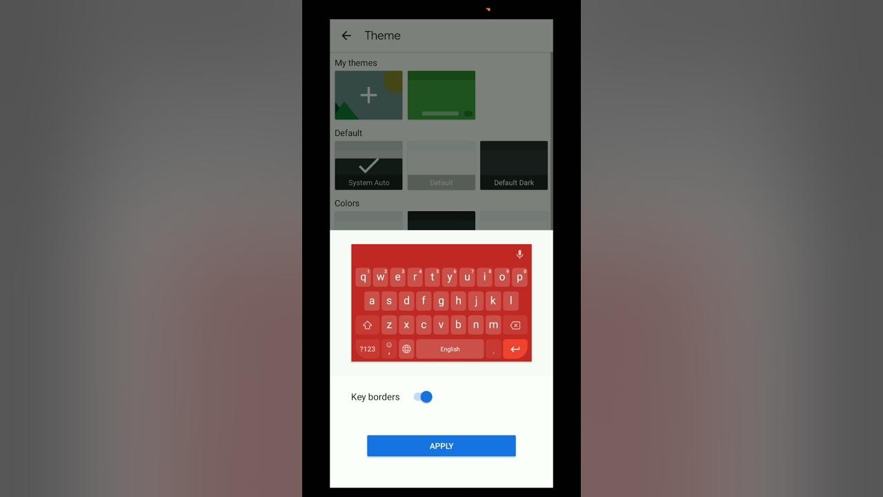 How To Change Keyboard Theme Keyboardthemechangekaisekare how-to-change-keyboard-theme-keyboardthemechangekaisekare