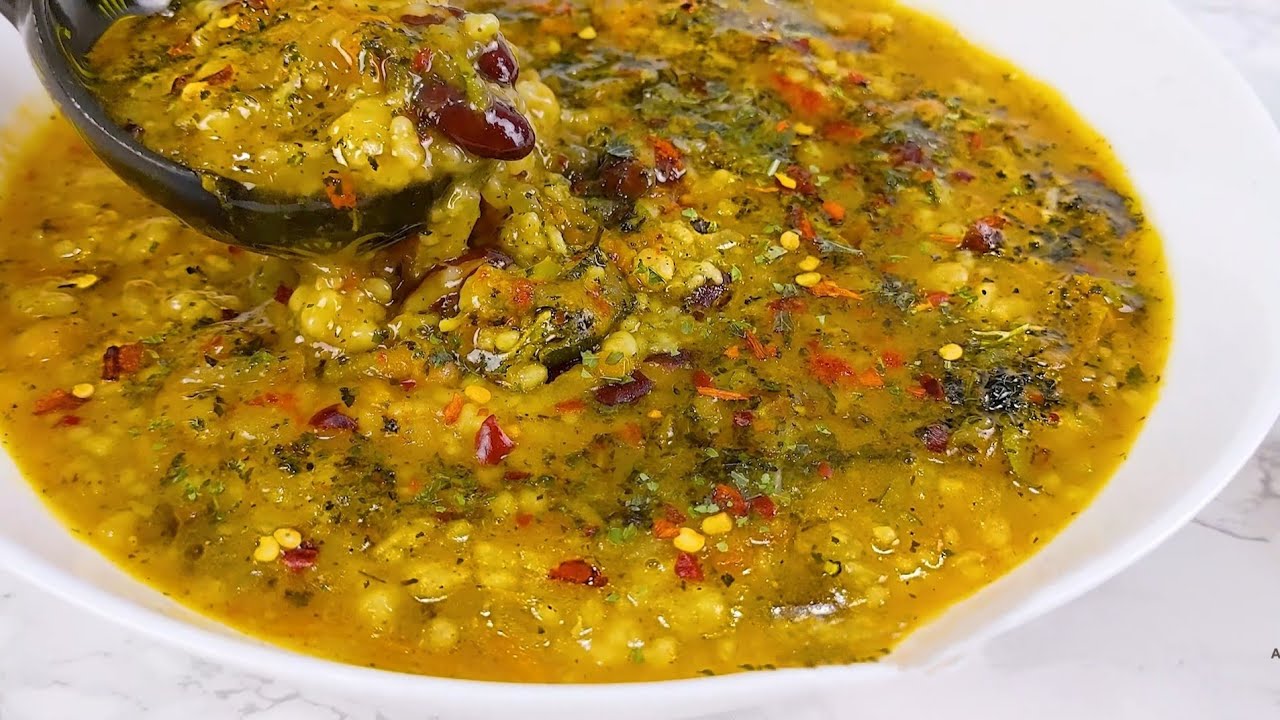 Afghani Omach Recipe آش اوماچ اصیل وسنتی - YouTube