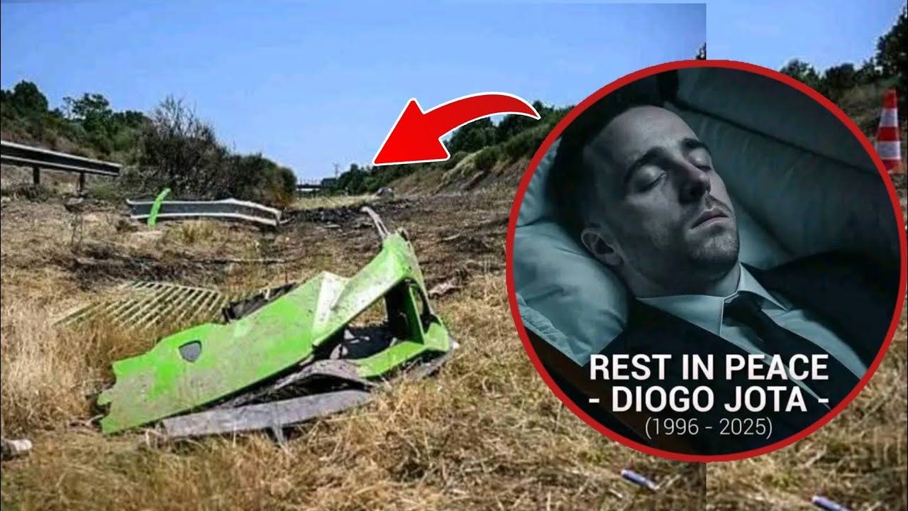 DIOGO jota car accident Footage from car CCTV revealed, DIOGO jota ...