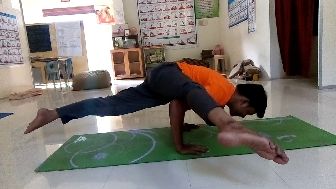 Amrutha Yoga | Hand Balancing Asanas @ Single Stretch | By Master ...