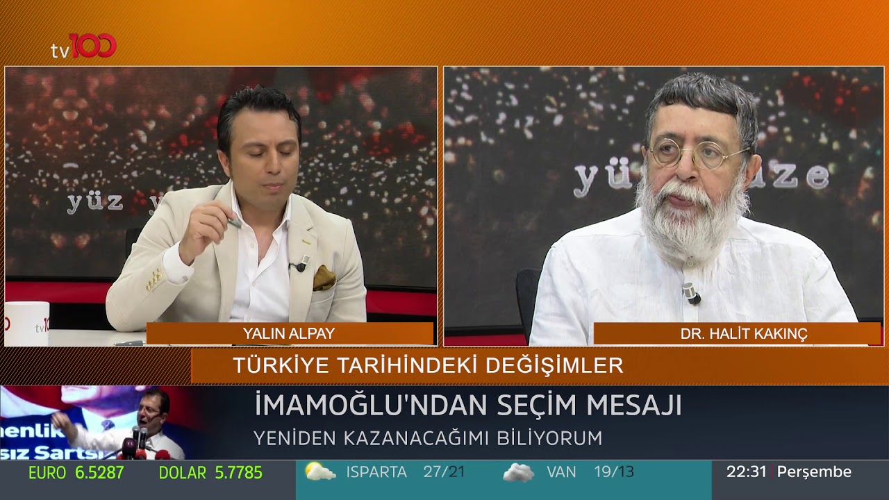 Ahmet Kasım Han ve Yalın Alpay ile Yüz Yüze (6 Haziran 2019) - YouTube