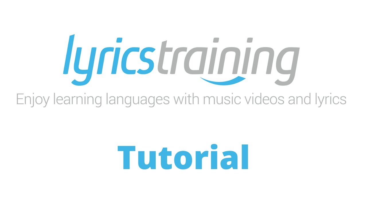 Tutorial LYRICSTRAINING Opción Múltiple. app móvil y sitio Web ...