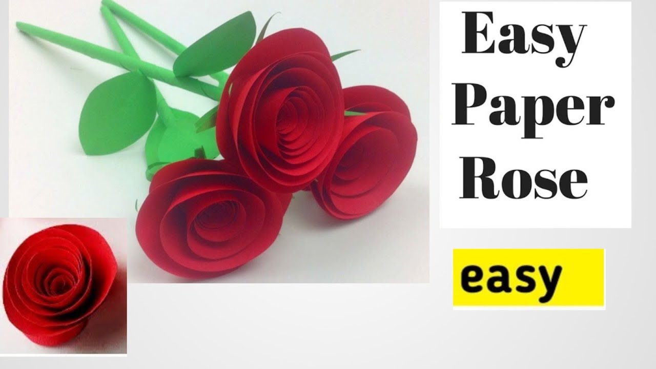 How to draw paper rose # rose drawing for kids # easy drawing # draw ...