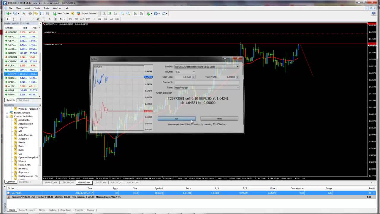 Trade Station #2: Tools and Entering-Exiting Trades - YouTube