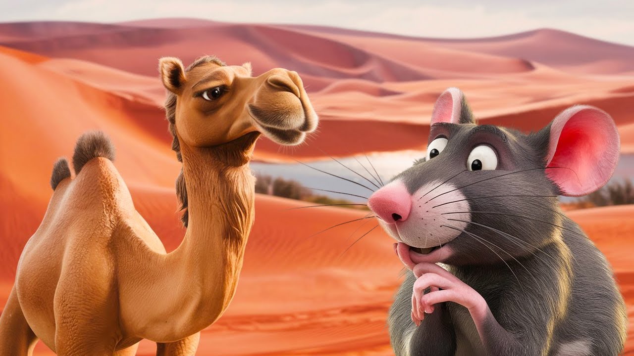 Camel And Mouse Urdu Kids Story | AI Animated Story | Dreamland - YouTube