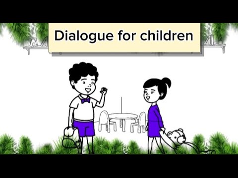 Dialogue for children / Dialogue in English - YouTube