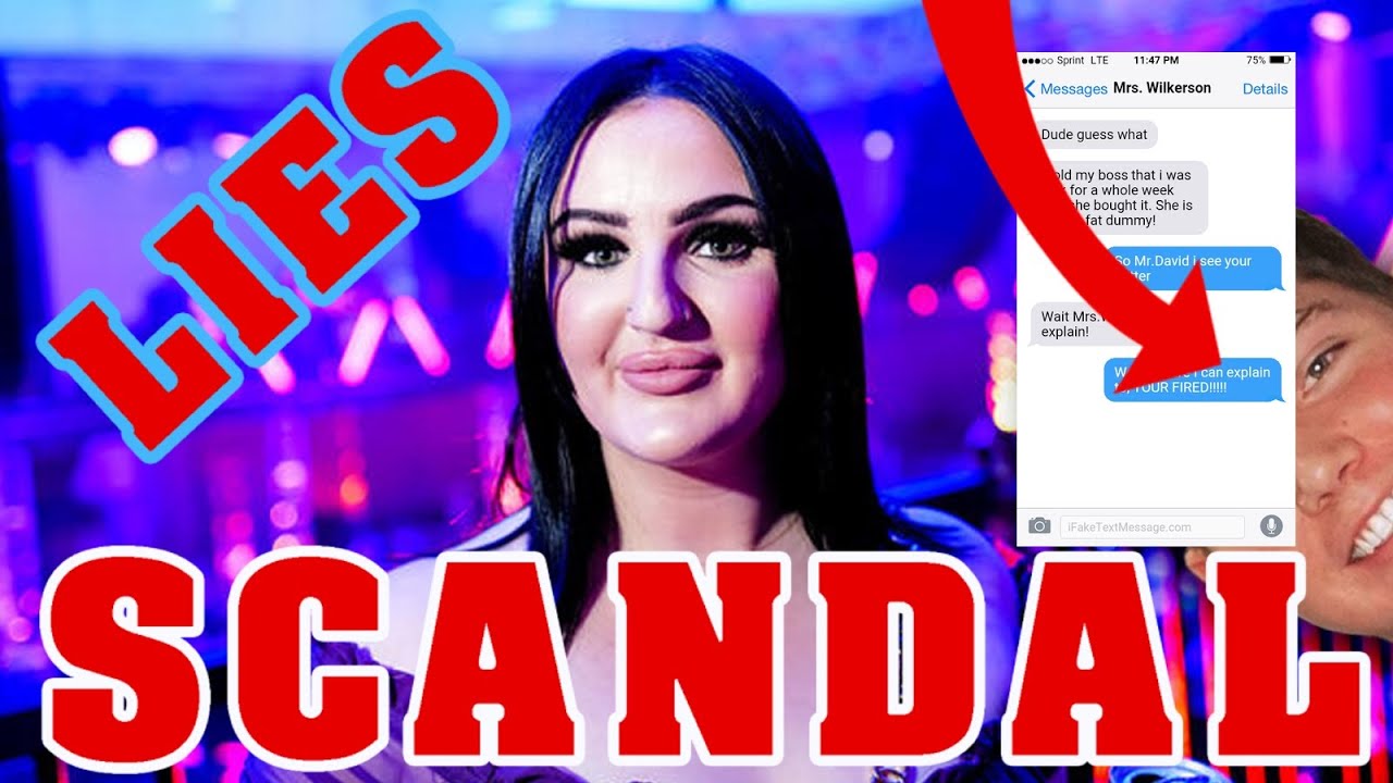 Mikayla Nogueira TEXT MESSAGES EXPOSED - YouTube