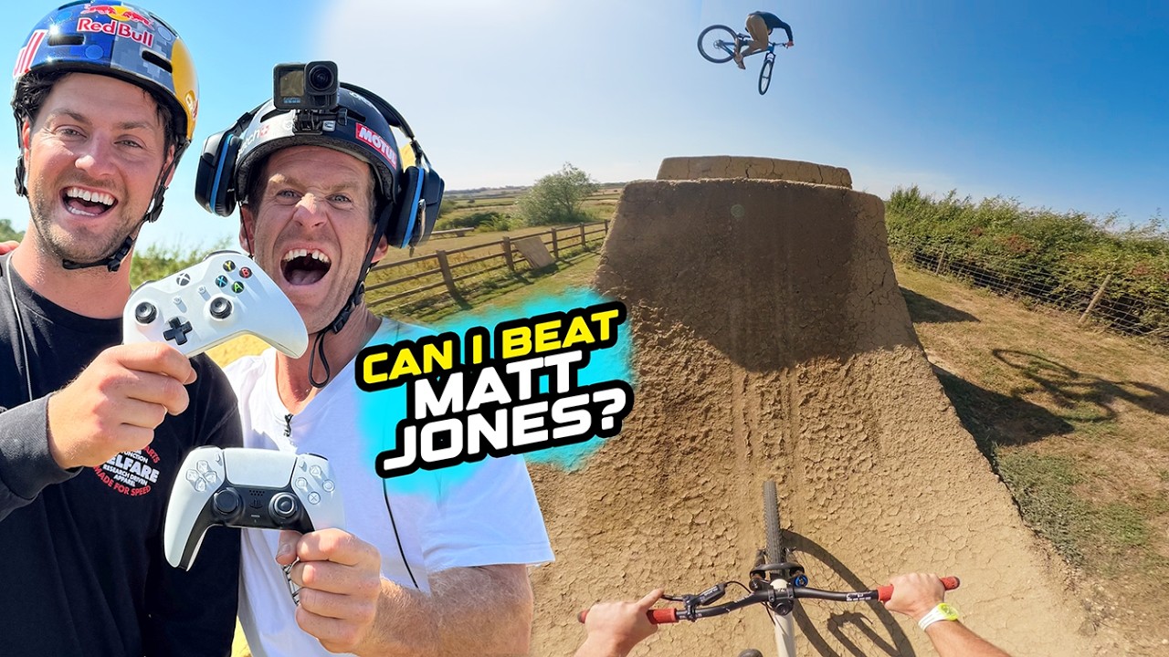 REAL LIFE MTB vs MAVRIX GAME SHOWDOWN - CAN I BEAT MATT JONES? - YouTube