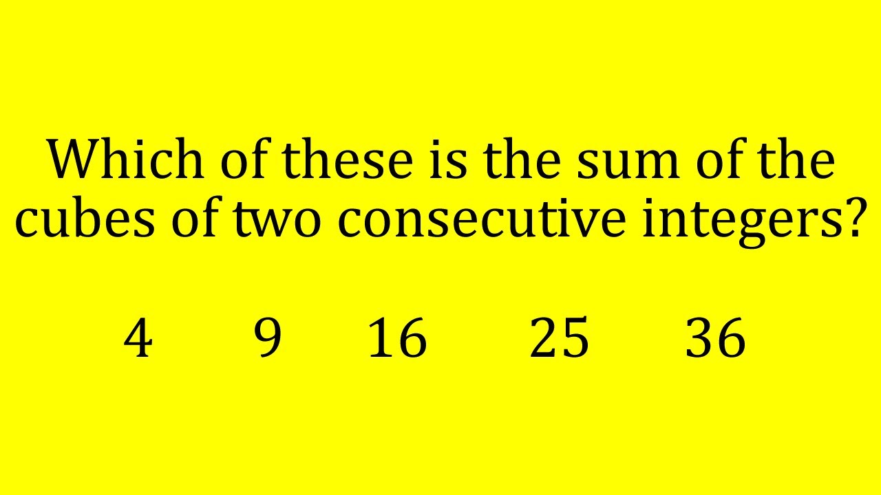 IMC 2018 q1 (UK Intermediate Maths Challenge) - YouTube