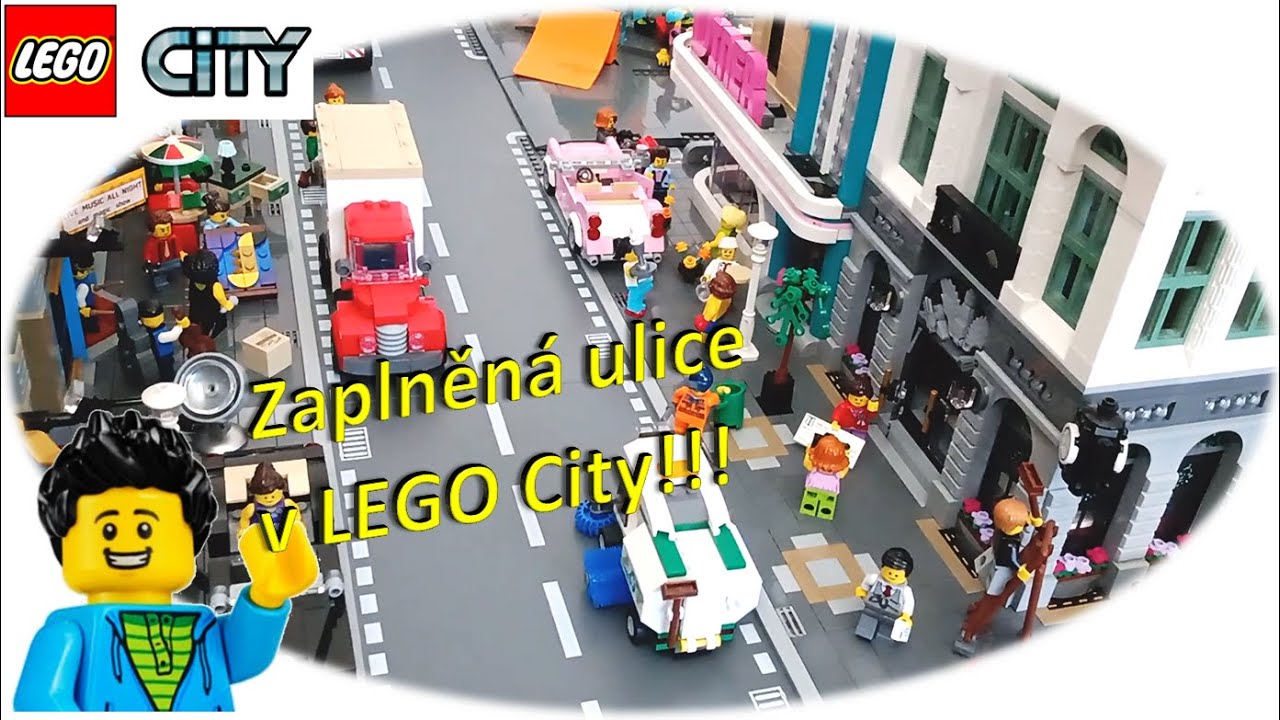 Umístění zbývajících modulárních budov a mnoha dalších setů do LEGO ...