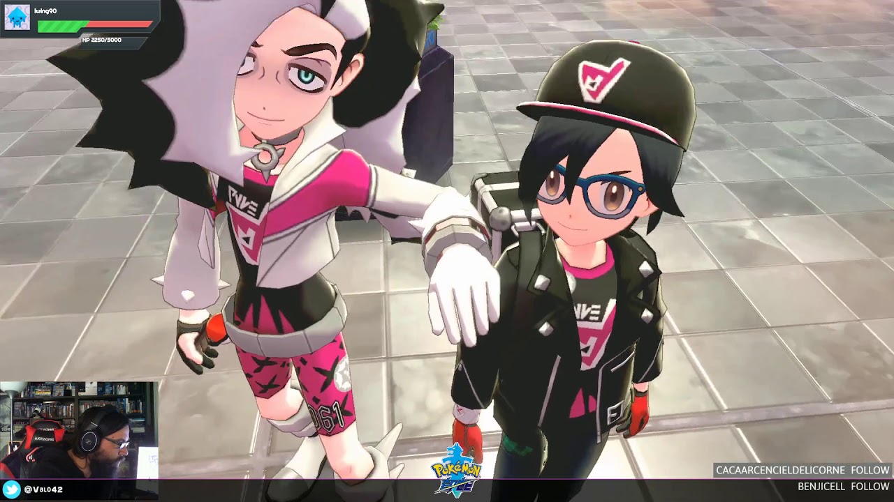 [Pokemon: Épée] Tour Shehroz, Combat Contre Liv - YouTube