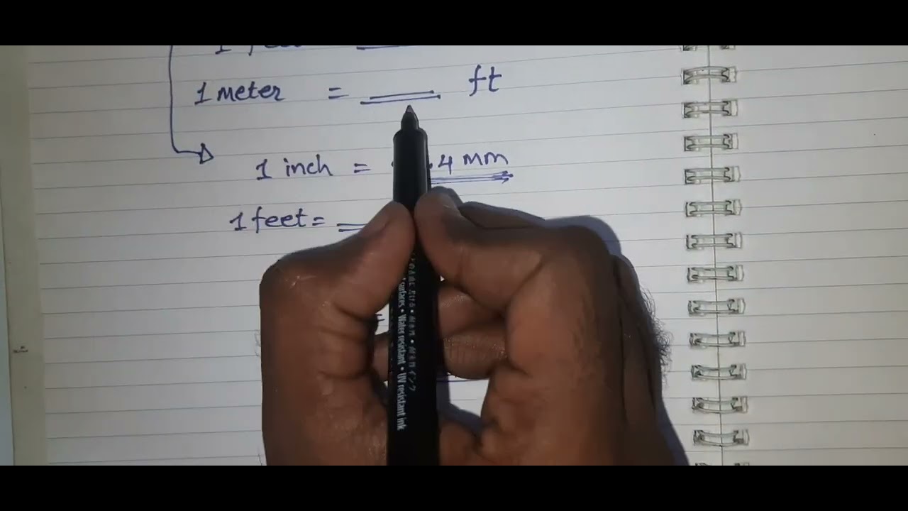 Feet to mm | Meter to Feet conversion @basicconceptsinindustry3617 ...