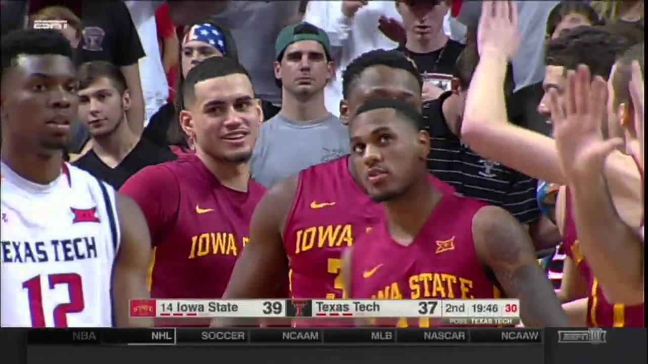 Iowa State's Men's Basketball Highlights vs. Texas Tech - YouTube