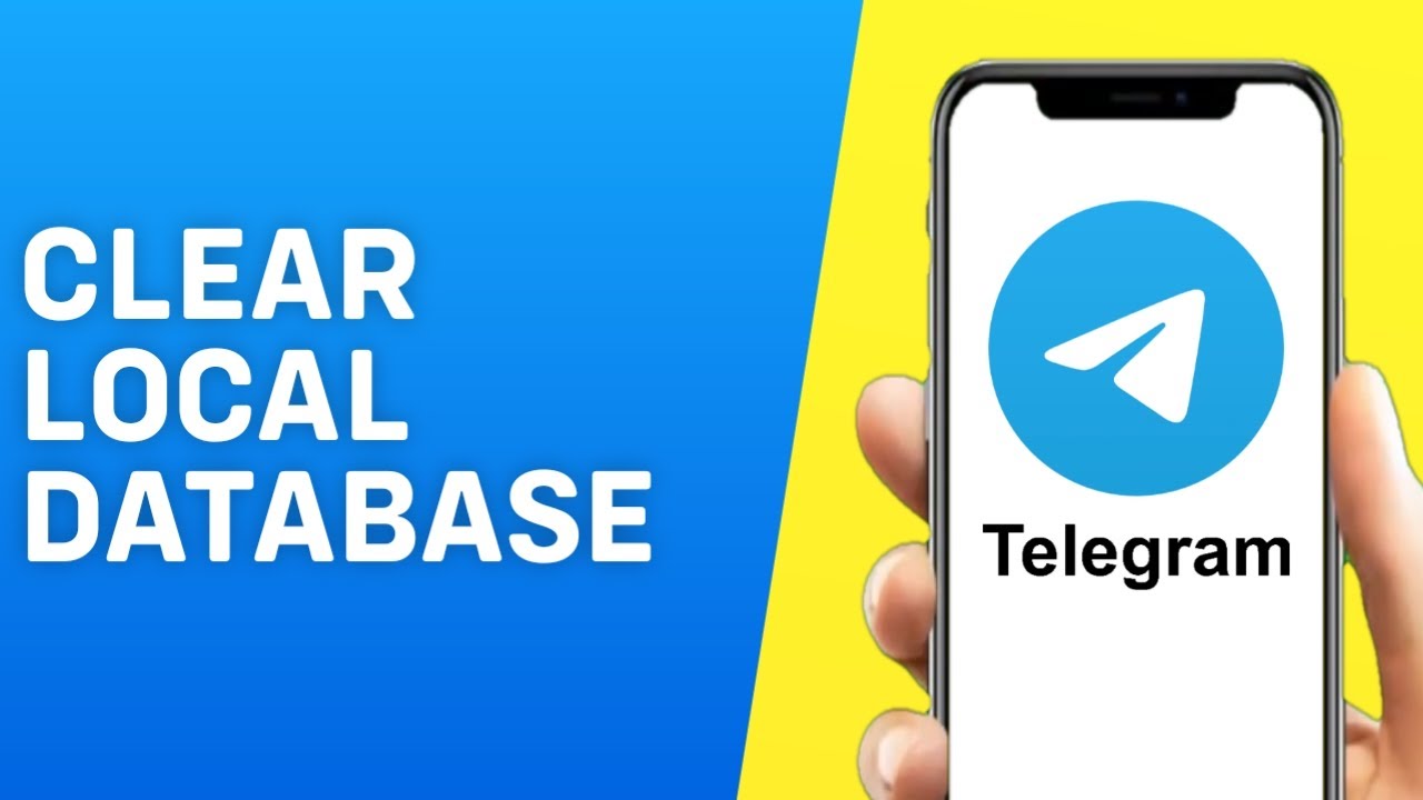 How to Clear Local Database on Telegram - YouTube