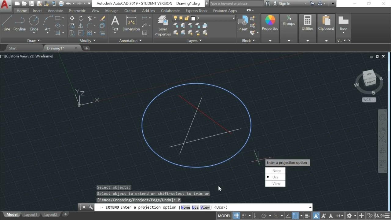 8 Extend, Lengthen, Scale, Trim, Break, Join, Fillet, Chamfer - İleri Düzeyde AutoCAD 2019 ...