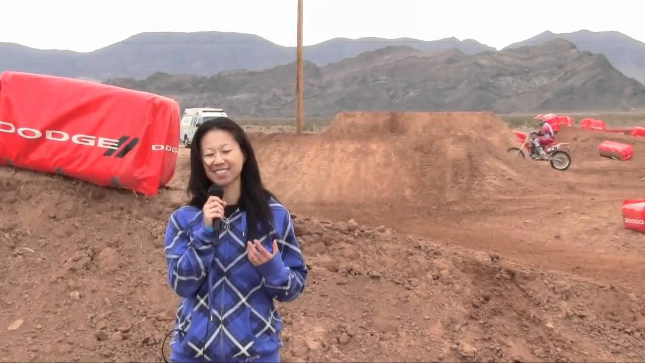Christina Kwan Motocross Privateer Race Introduction - YouTube