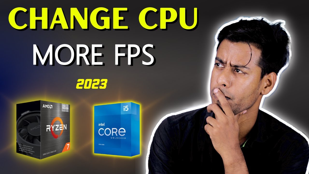 Changing The CPU Will Increase Gaming Performance ? - YouTube