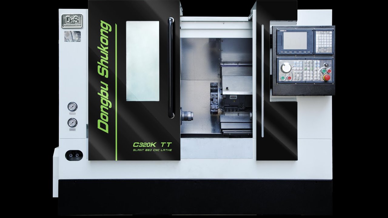 C320K TT 6" CHUCK (TURRET) - EASTERN CNC LATHE - YouTube