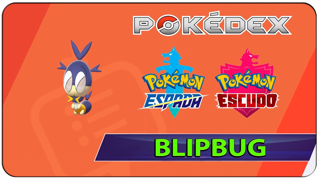 Donde y Como Capturar a Blipbug - 010 Pokemon Espada y Escudo - Pokedex completa - YouTube