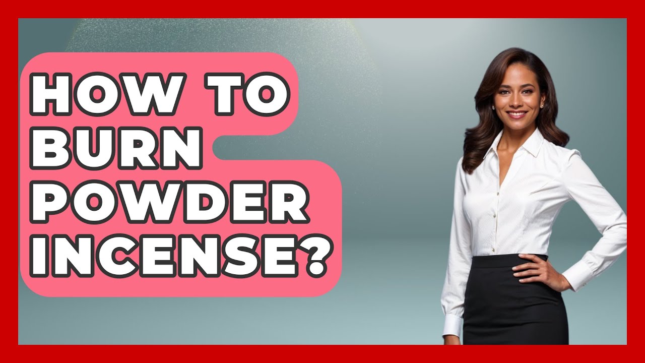 How To Burn Powder Incense? - Spiritual Universe Unlocked - YouTube