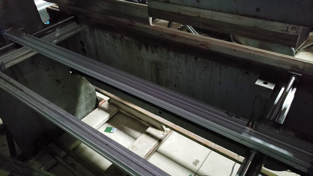 DIY CNC Brake Press Back Gauge - YouTube