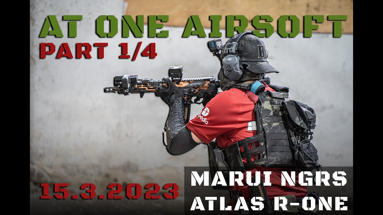 วันพุธสไตล์ At One Airsoft 1 4 บีบีกัน Airsoft Gameplay Bbgun