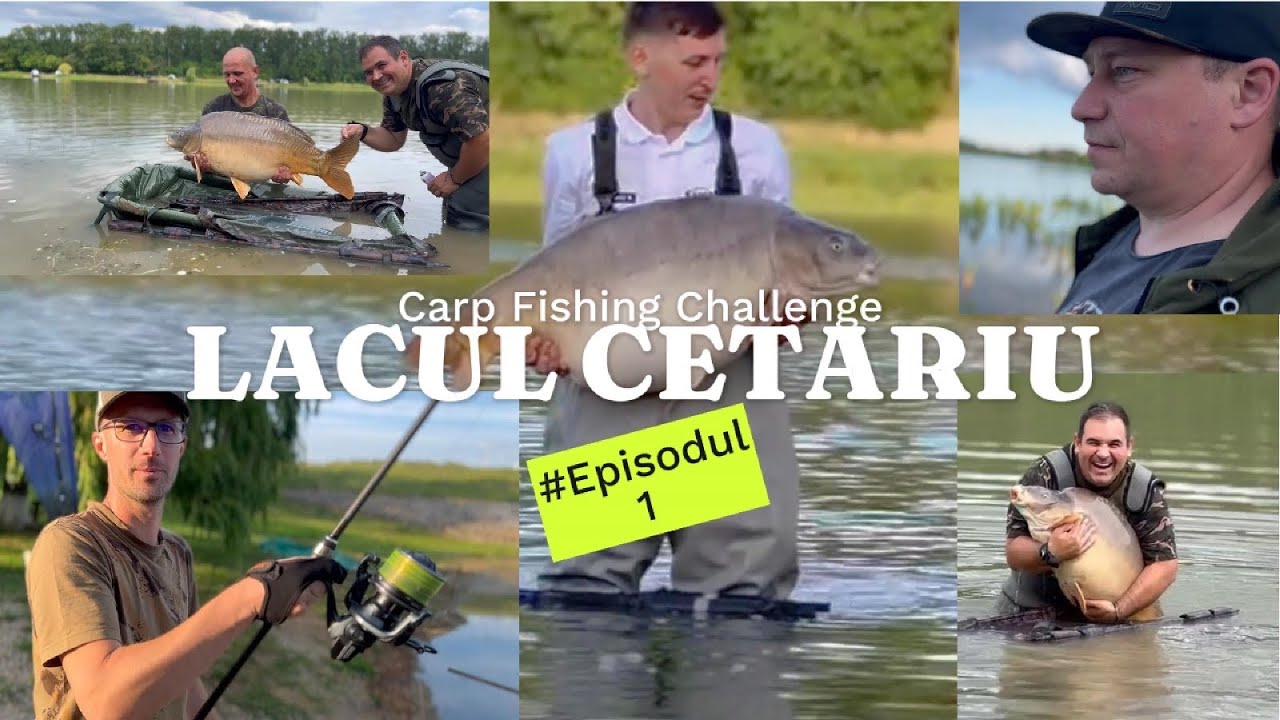 Bătălia pentru Crapi GIGANTICI! Concurs Epic pe Lacul Cetariu ...