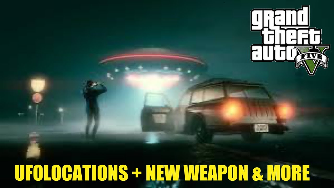 GTA Online UFO Locations & The New Alien Weapon - YouTube