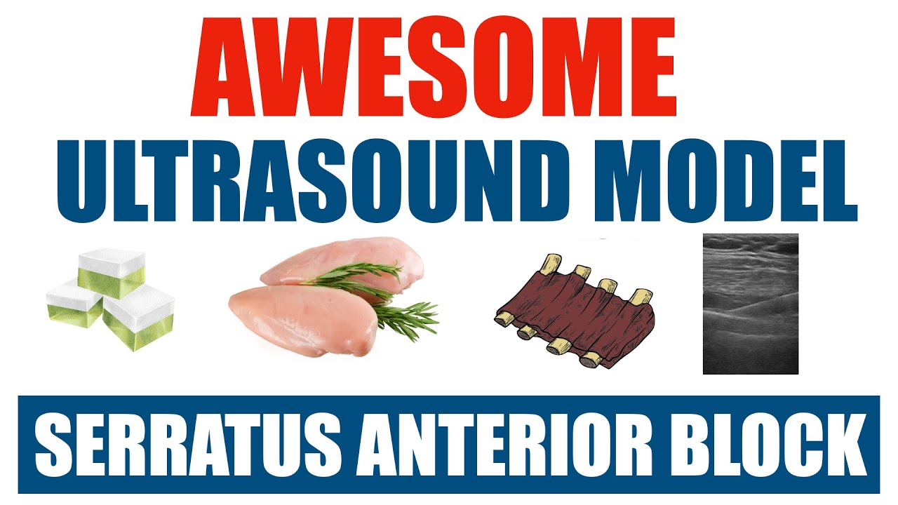 AWESOME Simple Ultrasound Training Model for SAP Block - YouTube