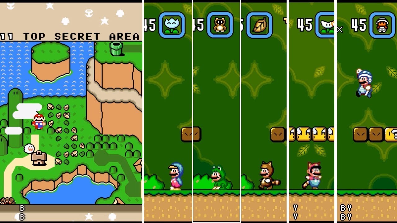 A ULTRA MEGA e TOP SECRET AREA em Super Mario World - YouTube