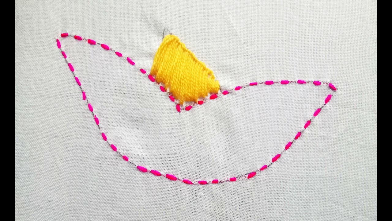 Hand Embroidery - Easy Embroidery Designs For Beginners - YouTube