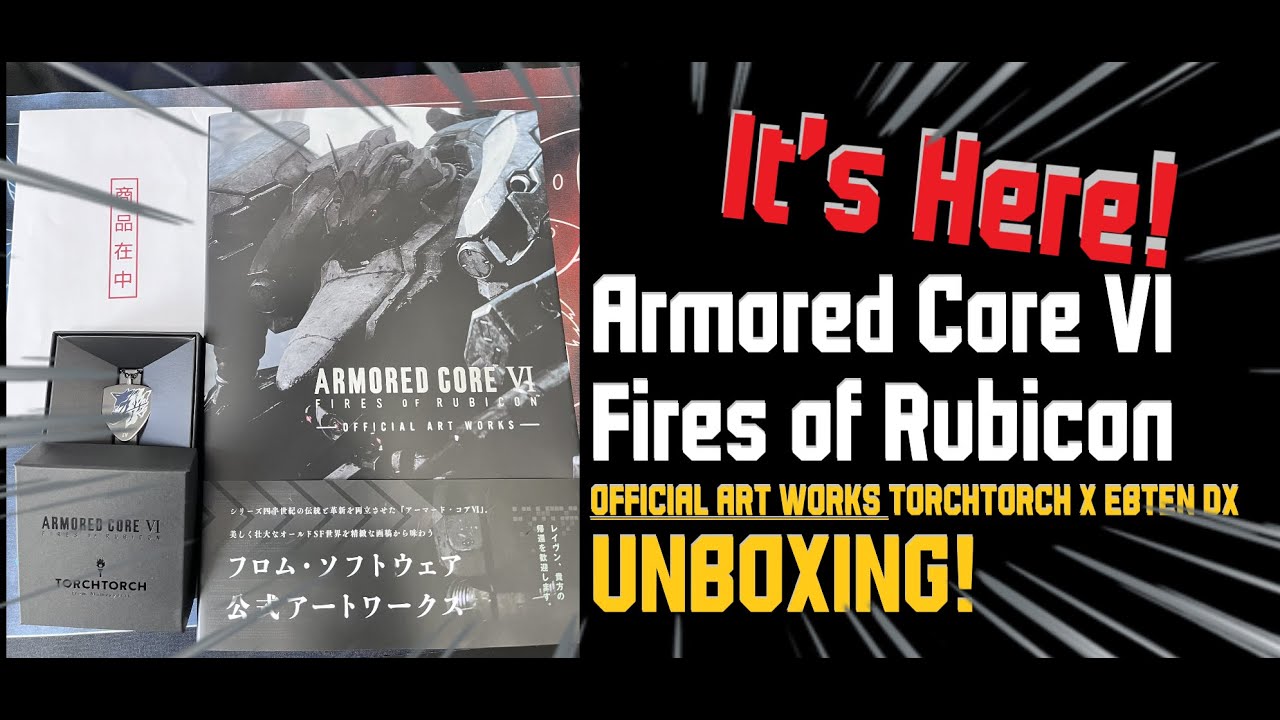 Armored Core 6 Fires of Rubicon OFFICIAL ART WORKS Collectors Edition ...