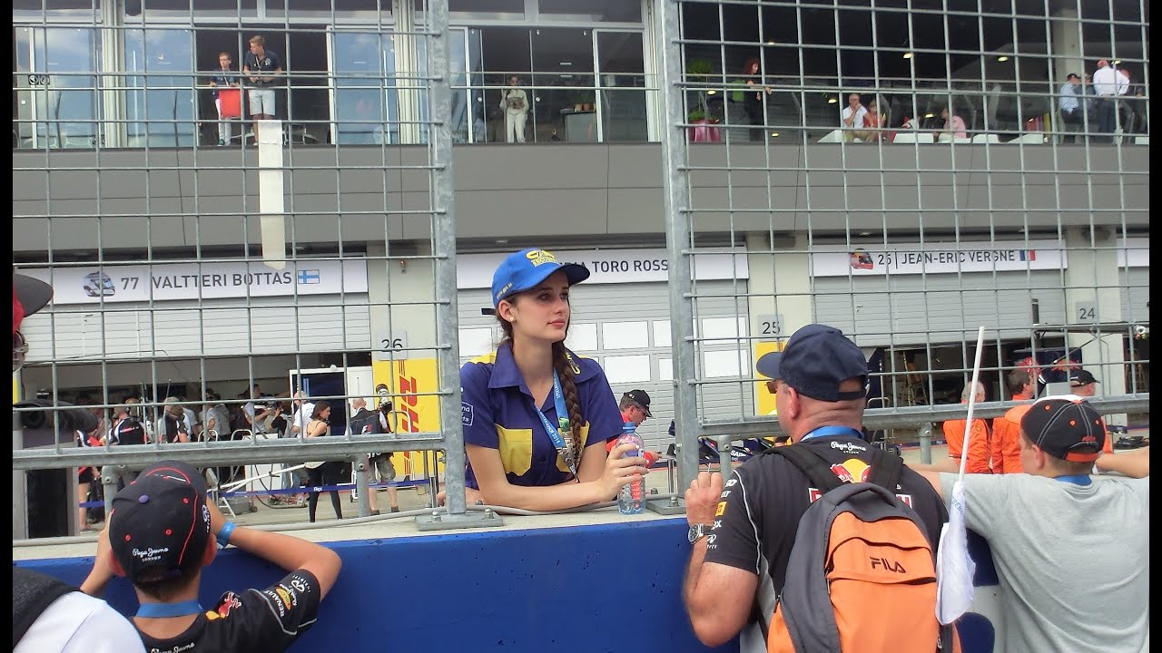Austrian GP 2014 F1 Pit Lane Walk RED BULL RING - YouTube