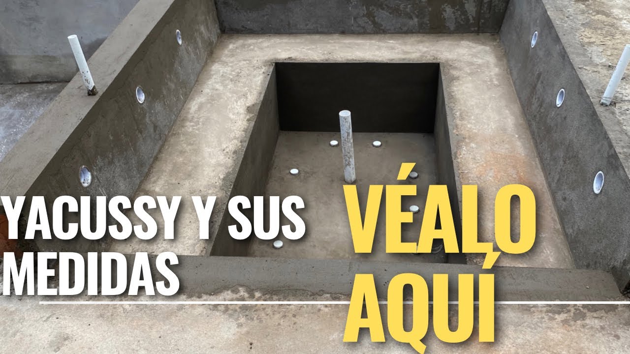 COMO SE DEBE CONSTRUIR UN YACUZZI,( AQUY SUS MEDIDAS MAS COMUNES)# ...