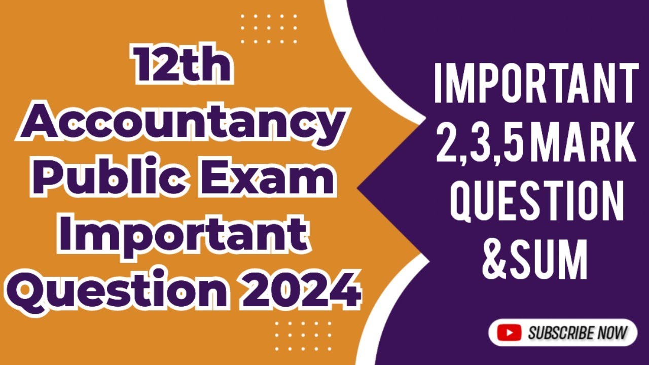 12th Accountancy Tamil Medium English Medium Public Exam Important 12th-accountancy-tamil-medium-english-medium-public-exam-important