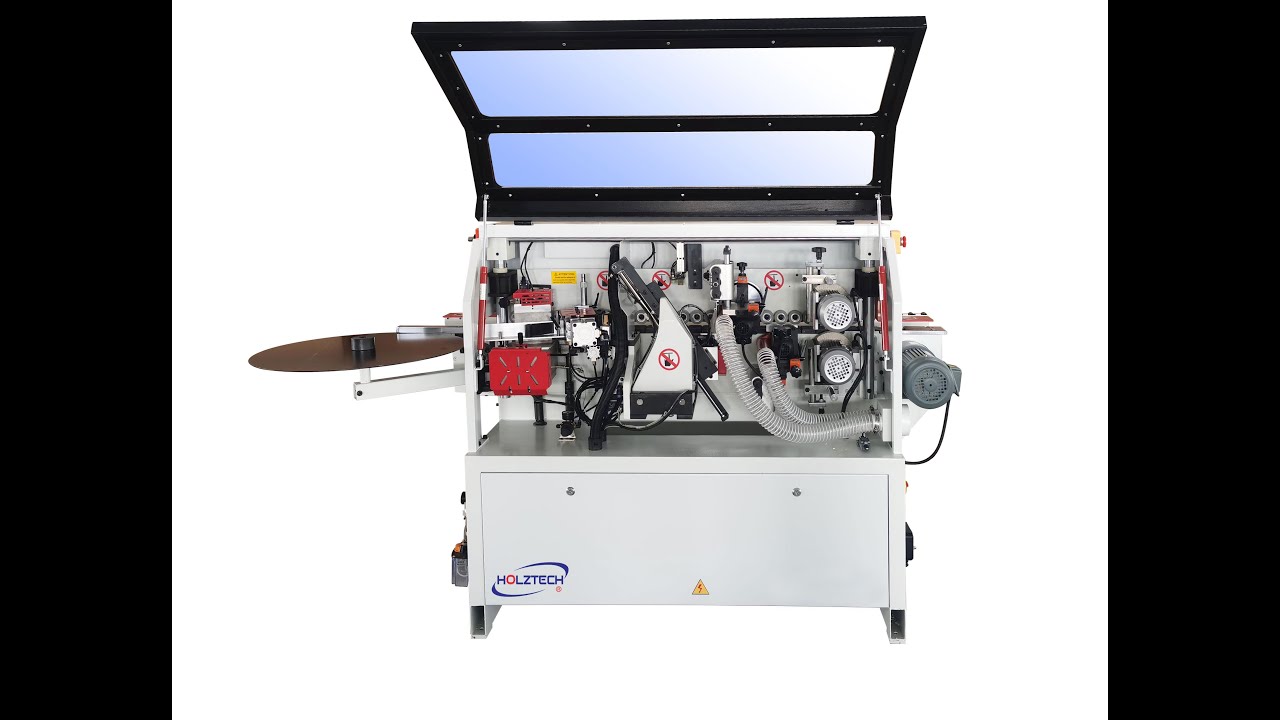 Compact Automatic Edgebander Edge Banding Machine 306 - YouTube