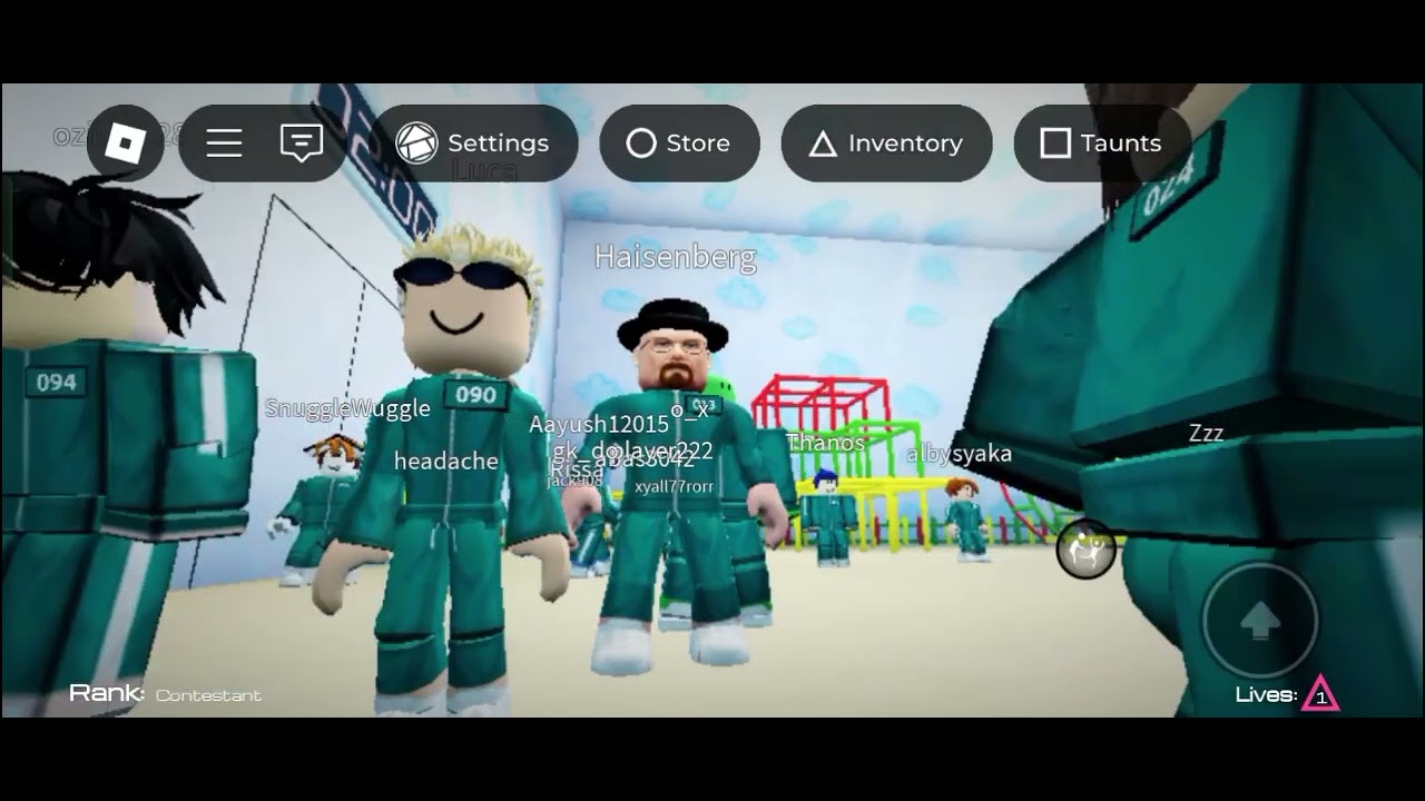 playing squid project - YouTube