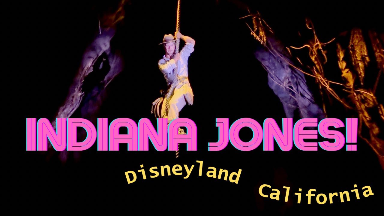 INDIANA JONES ADVENTURE! 💥 Full Ride POV at Disneyland Park Anaheim ...