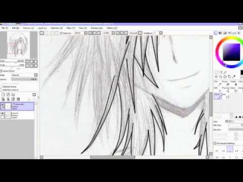 Paint Tool SAI - Linework - YouTube