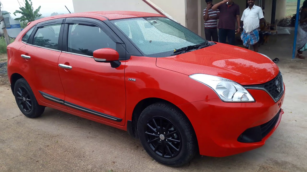 Baleno Fire Red How is it - YouTube