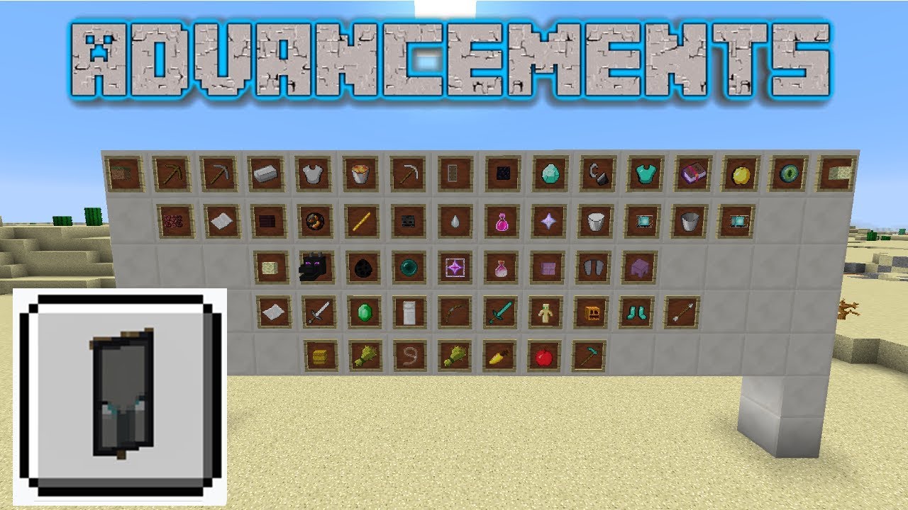 Minecraft 1.14 Advancements - Voluntary Exile- Adventure Advancement 16 ...