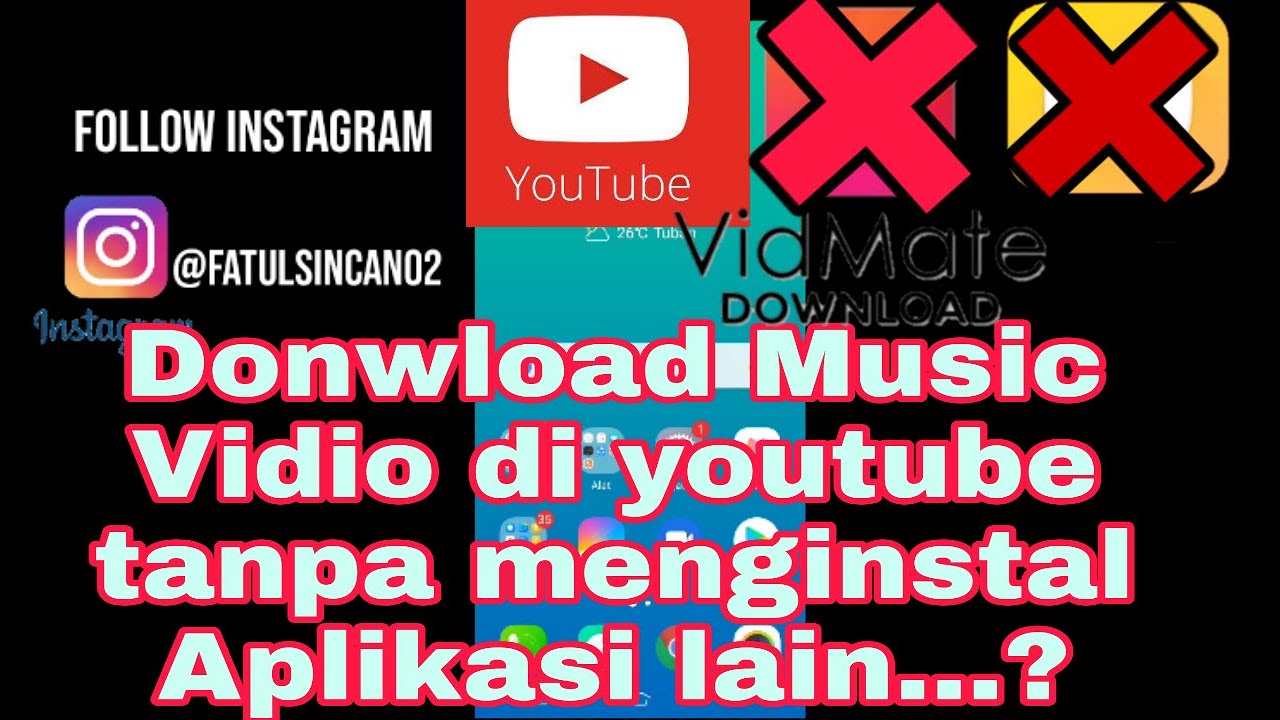 Cara download vidio di youtube - tanpa aplikasi - YouTube